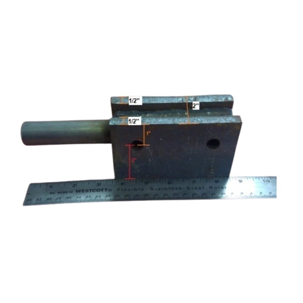 TAILGATE LOCK PIN ASSEMBLY / MUR LISSE | RL-02S-23 | Remorques Labelle