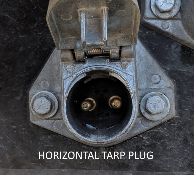 RL-07CC-07 Plug électrique horizontale pour toile | Remorques Labelle