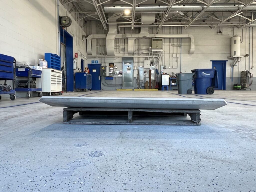 5th wheel 1/2'' full aluminium Upper Coupler plate | Remorques Labelle